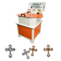 China Manual Centrifugal Casting Machine for Fashion Zinc Alloy Cross Brooch & Garment Accessories for sale