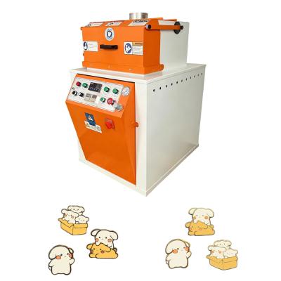 China Semi-auto Centrifugal Casting Machinery for Zinc Alloy Cartoon Pins Zinc Alloy Spin Casting Machinery for Metal Badge for sale