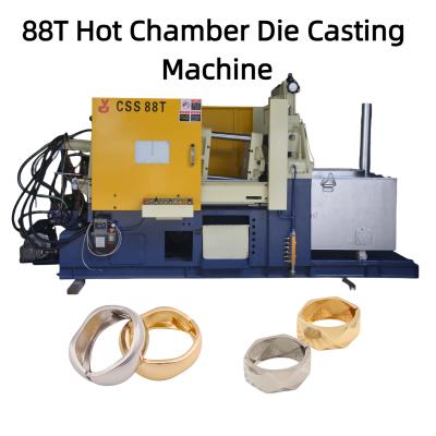 China 88T Hot Chamber Die Casting Machine Zinc Alloy Wrist Bands Machine for sale