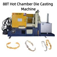 China Hot Chamber Die Casting Machine Zinc Alloy Decorative Wrist Cuffs Machine for sale