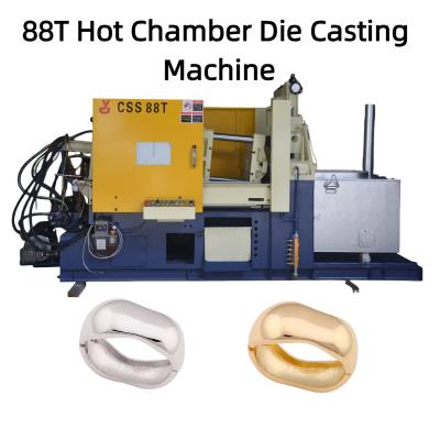 China Zinc Alloy Hot Chamber Die Casting Machine Wrist Bracelets Machine Hinged Bangle Die Casting Machine for sale