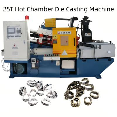 China Hot Chamber Die Casting Machine for Lightweight Zinc Alloy Fashion Jewelry Accessory Clasps for sale