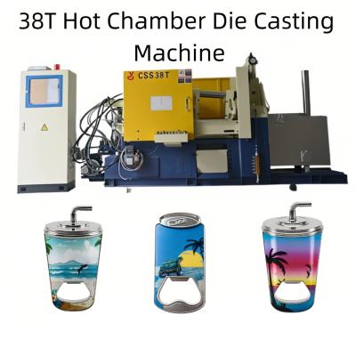China Versatile Hot Chamber Die Casting Machine Zamak 3 5 Beer Opener Die Casting Machine for sale