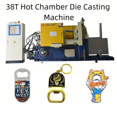China Hot Chamber Die Casting Machine Zinc Alloy Bottle Openers Machine Cap Lifter Diecast Machine for sale