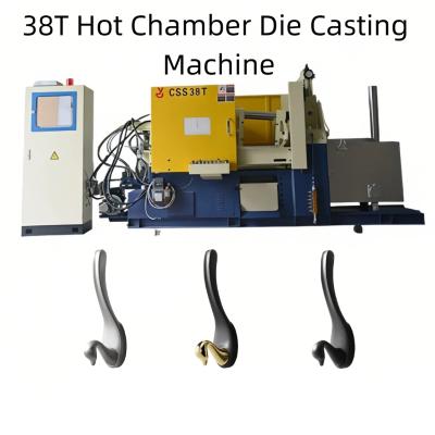 China Diecast Machine for Shower Hook Robe Hook Clothes Hook Hot Chamber Die Casting Machine for sale