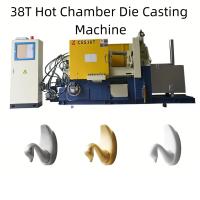 China Zinc Alloy Hot Chamber Die Casting Machine for Door Hook Hardware Hook Coat Hook for sale