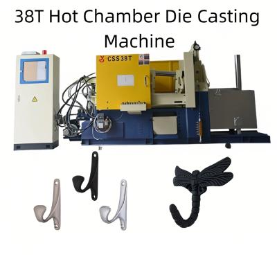 China Hot Chamber Die Casting Machine Zamak 3 5 Entryway J-Hook Diecast Machine for sale