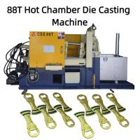China 88T Versatile Hot Chamber Die Casting Machine Zamak 3 5 Beer Opener Diecast Machine for sale