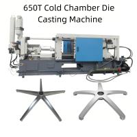 China Cold Chamber Die Casting Machine for High-Strength Fatigue-Resistant Aluminum Gaming Chair Bases for sale