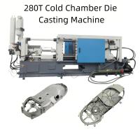 China Cold Chamber Die Casting Machine ADC12 Crankcase Side Cover Machine for sale
