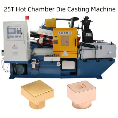 China 25T Versatile Hot Chamber Die Casting Machine Zinc Alloy Perfume Bottle Lid Machine for sale