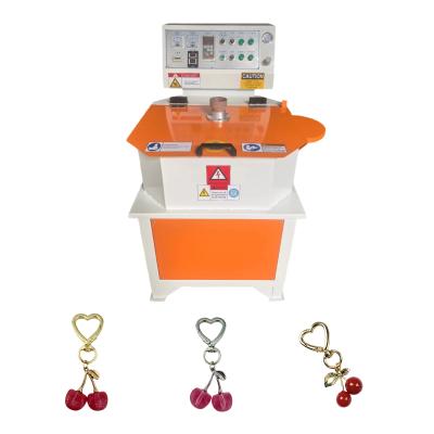 China Manual Centrifugal Casting Machine for Zinc Alloy Keychains and Metal Keychains for sale