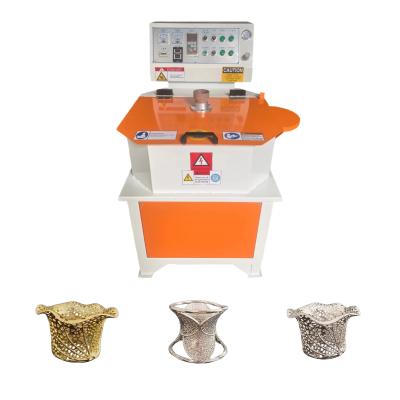 China Manual Vacuum Centrifugal Casting Machine for Zamak Tea Set Base Accessories for sale