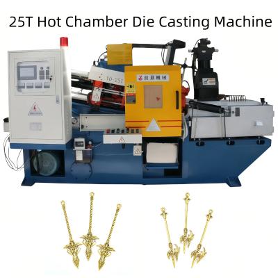 China High-Productivity Hot Chamber Die Casting Machine Zinc Alloy Miniature Toy Weapon Pendants Machine for sale