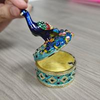 China Metal Fully Automatic Centrifugal Casting Machine for Magnesium-Zinc Alloy Peacock-Themed Decorative Jewelry Boxes for sale