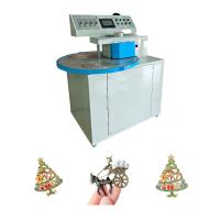 China Semi-Automatic Three-Head Centrifugal Casting Equipment for Christmas Tree Ornaments, Holiday Badges, Brooches, and Medals for sale