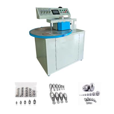 China Semi-Automatic Three-Head Centrifugal Casting Machine for Lead-Alloy Fishing Jig Heads Sinker-Hook Assemblies for sale
