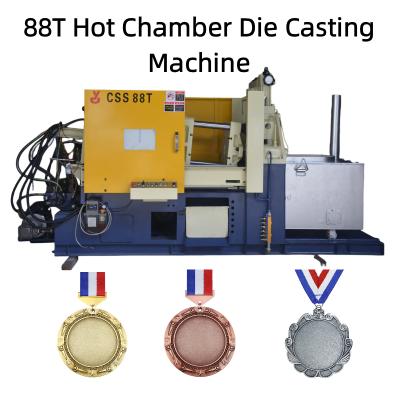 China Hot Chamber Die Casting Machine Medal production machine Zinc Alloy Award Medal machine for sale