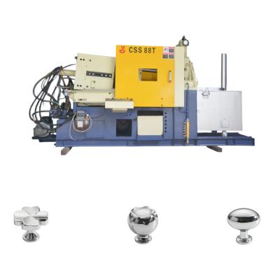 China Zinc Alloy Die Casting Machine for Single Hole Furniture Door Handle Zinc Alloy Round Cabinet Knobs Production Equipment for sale