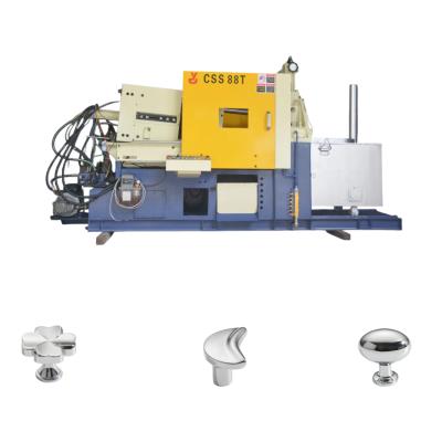 China Hot Chamber Die Casting Machine for Zinc Alloy Cabinet Handles Knobs Zinc Alloy Round Cabinet Knobs Casting Equipment for sale