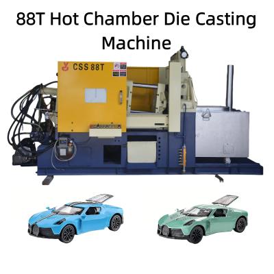 China Hot Chamber Die Casting Machine for Precision Detail Zinc Alloy Race Car Model Production HPDC for sale