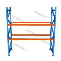China High Density Double Deep Pallet Racking Warehouse Storage Custom Sizes for sale