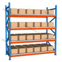 China 5 Tons 5000 KG Shelves Carton Box Heavy Duty Racking Customized Color for sale