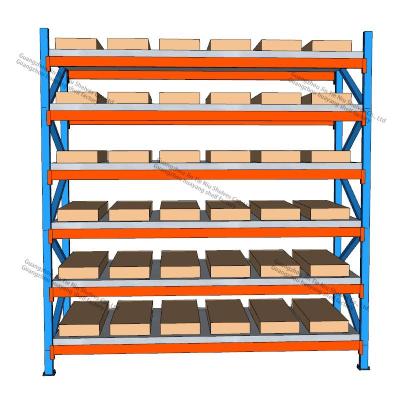 China 6 7 8 9 Levels Tier Layers Factory Pallet Racking System Double Deep for sale