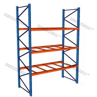 China 6 7 8 9 Levels Tier Layers Factory Pallet Racking System Double Deep for sale