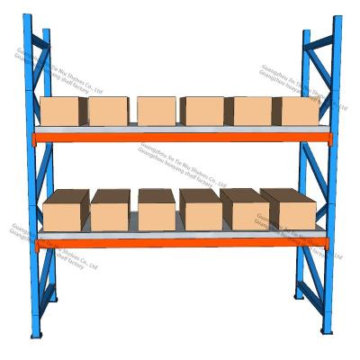 China Heavy Duty Pallet Racking 1200-1500kg Capacity Factory Storage Shelving for sale