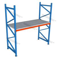 China Heavy Duty Pallet Racking 1200-1500kg Capacity Factory Storage Shelving for sale