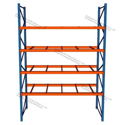 China Pallet Blue Adjustable Metal Shelves Warehouse Heavy Duty for sale