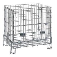 China 600kg Warehouse Storage Cage with Wheels for Supermarket ODM Custom for sale