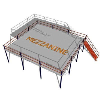 China 3000kg  SGS Adjustable Warehouse Mezzanine for sale
