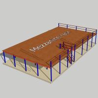 China 3000kg  SGS Adjustable Warehouse Mezzanine for sale
