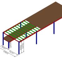 China 6.5T Structural Mezzanine Floor Rack Q235B for sale
