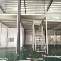 China SGS Steel Beam Mezzanine Rack 4500kg Custom Steel Mezzanine Floor Construction for sale