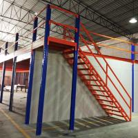 China SGS Steel Beam Mezzanine Rack 4500kg Custom Steel Mezzanine Floor Construction for sale