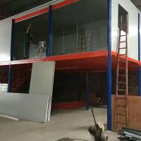 China 5000kg Capacity Steel Mezzanine Platform Prefab Storage for Warehouse Shop for sale