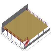 China ISO9001 CE Steel Mezzanine Racking System 2.5T Capacity Multi-Tier Warehouse Storage for Furniture for sale