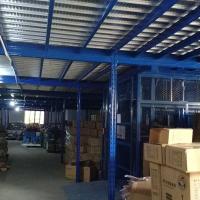 China Multi Tier Steel Mezzanine Floor Rack 8 Tons Capacity Heavy Duty Storage Platform for sale