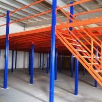 China Multi Tier Steel Mezzanine Floor Rack 8 Tons Capacity Heavy Duty Storage Platform for sale