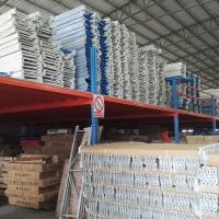 China 7000kg Capacity Heavy Duty Mezzanine Steel Structure Rack for Warehouse Storage Platform for sale