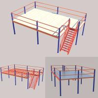 China SGS Certified Steel Mezzanine Platform 2500kg Capacity for Bicycle Storage for sale