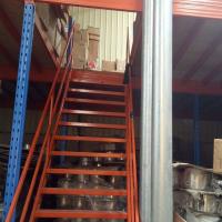 China 3-4 Multi Layer Steel Mezzanine Platform 2.5T Capacity Warehouse Storage Rack System for sale