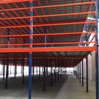 China 3-4 Multi Layer Steel Mezzanine Platform 2.5T Capacity Warehouse Storage Rack System for sale