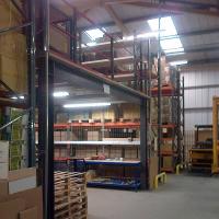 China 3000kg Steel Structure Platform Odm Custom Mezzanine Floors Rack for sale