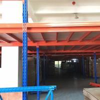 China Heavy Duty Mezzanine Storage Rack System 300-2000kg Capacity Customizable for sale