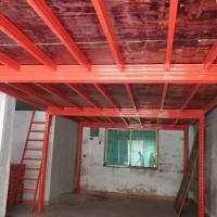 China Heavy Duty Mezzanine Storage Rack System 300-2000kg Capacity Customizable for sale