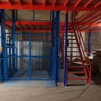 China 8 Ton Industrial Steel Mezzanine Platform Storage Loft Racking Customizable for sale